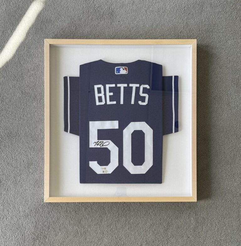 Custom Jersey Framing | 50% Off | FrameStore Los Angeles, CA